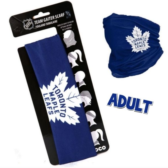 NHL | Accessories | Nhl Toronto Maple Leafs Neck Gaiter Mask Hockey Fan ...